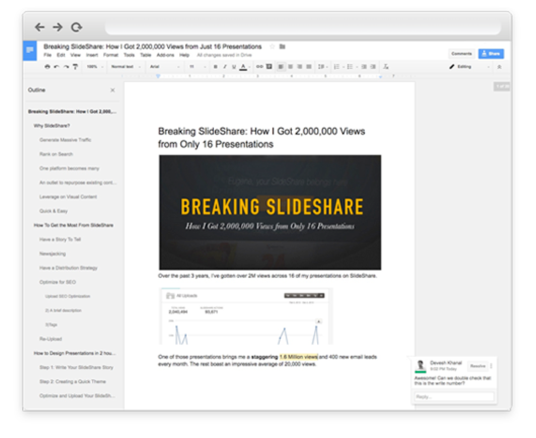 01 write in google Codeless